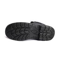 China Unisex Slip Resistant Steel Toe Footwear Work Boots Oil Resistant PU/PU Outsole Safety Shoes for sale