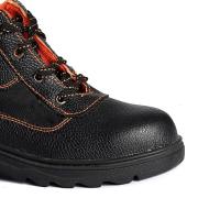 China Brand Customized Unisex Genuine Leather Anti Puncture with Steel Toe and Plate Safety Shoes for sale