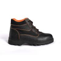 China Brand Customized Unisex Genuine Leather Anti Puncture with Steel Toe and Plate Safety Shoes for sale