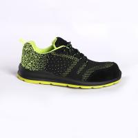 China Shock Absorption Function Fly Knit Breathable Shoe with Lace-up and EVA Insole Material S3 Safety Shoes for sale