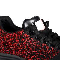 China Metal Safety Toe Fly Knit Safety Shoes With Lace Up Closure And PU Plastic Outsole for sale