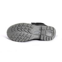 China Waterproof Anti Slip Comfortable Mid Cut Steel Toe Work Shoes with Genuine Leather Safety Boots for sale
