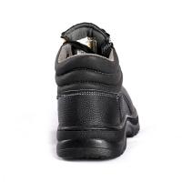 China OEM Slip Resistant Lightweight Work Shoes with Mesh Lining and PU/PU Outsole Safety Boots for sale