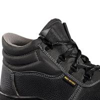 China OEM Slip Resistant Lightweight Work Shoes with Mesh Lining and PU/PU Outsole Safety Boots for sale