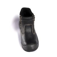 China ODM Steel Plate LOGO Boots with Heat Resistant Function Breathable Mesh Lining Safety Shoes for sale