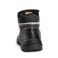 China ODM Steel Plate LOGO Boots with Heat Resistant Function Breathable Mesh Lining Safety Shoes for sale