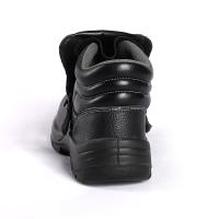 China Steel Toe Embossed Cow Leather Unisex Gender Toe Type  Outdoor Shoes Safety Shoes for sale