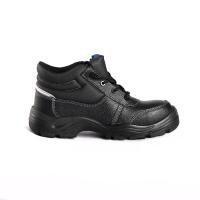 China Men Heat Resistant Breathable Work Boots with PU/PU Metal Protective Genuine Leather Safety Shoes for sale