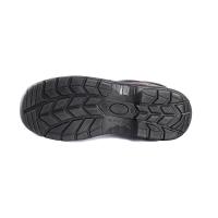 China Embossed Cow Leather Composite Safety Shoes for Warehouse and Distribution Center for sale
