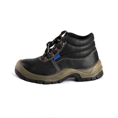 China Middle Cut Steel Toe Steel Plate Safety Shoes For Enhanced Protection Waterproof Work Boots for sale