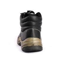 China Middle Cut Steel Toe Steel Plate Safety Shoes For Enhanced Protection Waterproof Work Boots for sale