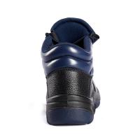 China Comfortable Breathable Safety Shoes With Steel Toe And Heat Resistant Genuine Leather Work Boots for sale
