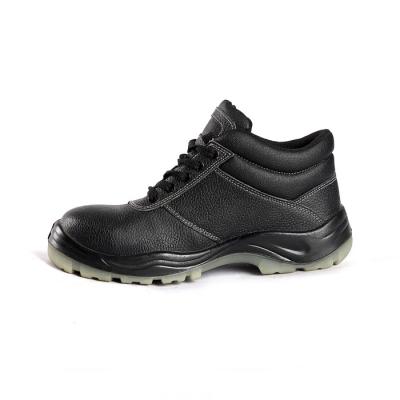 China Factory Unisex Mesh Mid Cut Safety Shoes with PU/PU Outsole Classcial Type Work Boots for sale