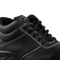 China Factory Unisex Mesh Mid Cut Safety Shoes with PU/PU Outsole Classcial Type Work Boots for sale