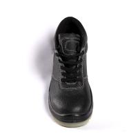 China Factory Unisex Mesh Mid Cut Safety Shoes with PU/PU Outsole Classcial Type Work Boots for sale