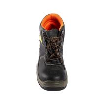 China Unisex Metal Protection Safety Shoes With Steel Toe And PU/PU Outsole Work Boots for sale