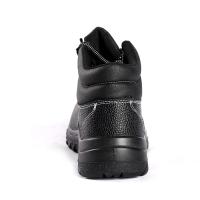 China LOGO Customized Genuine Leather Electrostatic Resistant Steel Toe Work Shoes Safety Shoes for sale