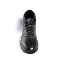China LOGO Customized Genuine Leather Electrostatic Resistant Steel Toe Work Shoes Safety Shoes for sale