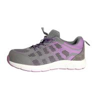 China Breathable Fly Knit Fabric Upper EVA Outsole Safety Shoes for Fishing Professionals for sale