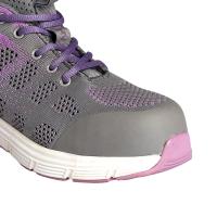 China Breathable Fly Knit Fabric Upper EVA Outsole Safety Shoes for Fishing Professionals for sale