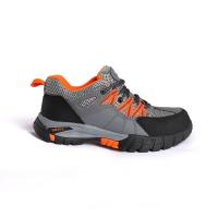 China Steel Toe Fly Knit Safety Sneakers with Breathable Mesh Upper for sale