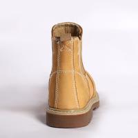 China Shengjie Breathable Cow Leather Unisex Protection Boots With Slips Water Resistant Rubber Sole Goodyear Safety Shoes for sale