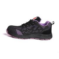 China Shengjie Kevlar Midsole Fly Knit Safety Shoes With Shock Absorption Function And Metal Safety Toe Material for sale