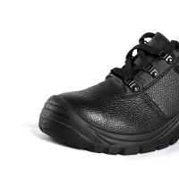 China Steel Toe Protection Low Cut Safety Shoes with Lace-up Closure and Customization Option for sale