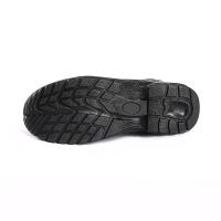 China Embossed Cow Leather Steel Toe And Plate Low Cut Safety Shoes EU 36-47 With Anti-Slip And Shock-Absorbing Customization for sale
