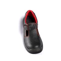 China Black Low Cut Safety Shoes with Lace-up Closure and Steel Toe Protection for sale