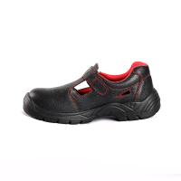 China Black Low Cut Safety Shoes with Lace-up Closure and Steel Toe Protection for sale