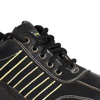 China Shengjie PU/PU Sole Safety Shoes for Men Slip Genuine Leather Upper And Abrasion Resistance Work shoe for sale