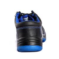 China Black Low Cut Safety Shoes With Lace-up Closure And Anti-puncture Performance for sale