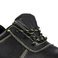 China EVA Midsole Material Genuine Leather Upper Steel Toe Safety Shoes for Work for sale
