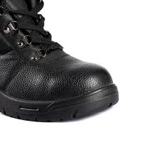 China Steel Toe And Steel Plate OEM Work Boots with Comfortable Lace-up Design Safety Shoes for Men for sale
