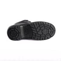 China Steel Toe And Steel Plate OEM Work Boots with Comfortable Lace-up Design Safety Shoes for Men for sale
