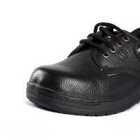 China Anti-Slip Low-Profile Work Boots With Steel Toe And Moisture-Wicking Nylon Tongue Safety Shoes for sale