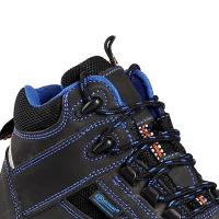 China Steel Toe Cap PU Sole Safety Shoes for Oil and Chemical Resistance Shengjie High Quality Microfiber Work Boots for sale