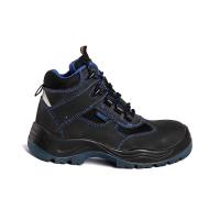 China Steel Toe Cap PU Sole Safety Shoes for Oil and Chemical Resistance Shengjie High Quality Microfiber Work Boots for sale