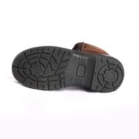 China EU 36-48 Leather Material PU Injection Safety Shoes for Slip and Abrasion Protection Work Boots for sale