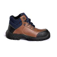 China Slip And Abrasion Resistant PU Sole Work Shoes Breathable Mesh Lining for Heavy Duty Safey Boots for sale