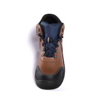 China Slip And Abrasion Resistant PU Sole Work Shoes Breathable Mesh Lining for Heavy Duty Safey Boots for sale