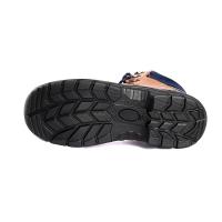 China Slip And Abrasion Resistant PU Sole Work Shoes Breathable Mesh Lining for Heavy Duty Safey Boots for sale