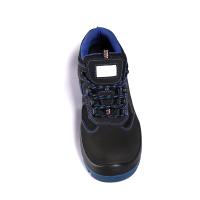 China Metal Eyelets Anti-Slip Low-Profile Work Boots With Comfortable EVA Insole Material Safety Shoes for sale