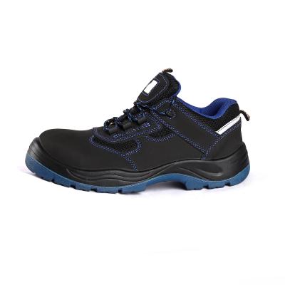 China Metal Eyelets Anti-Slip Low-Profile Work Boots With Comfortable EVA Insole Material Safety Shoes for sale