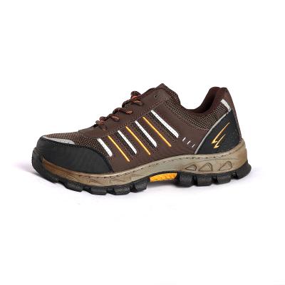 China Microfiber Leather Mesh Upper Low Cut Safety Shoes For Occupational for sale