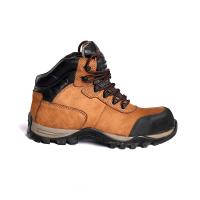 China Shengjie Factory Cheap Price EU 36-47 Genuine Leather Upper Lace-up Boots with Lace-up Closure Work Shoes for sale