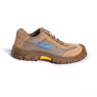 China Steel Insole And Microfiber Leather Mesh Upper Material Protective Shoes With Low Top Safety Shoes for sale