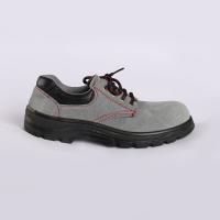 China Breathable Low Cut Safety Shoes Microfiber Leather Mesh Upper And Air Mesh Lining For Steel Toe Protection for sale