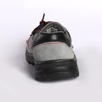 China Breathable Low Cut Safety Shoes Microfiber Leather Mesh Upper And Air Mesh Lining For Steel Toe Protection for sale